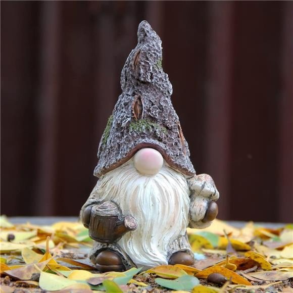 Accents | Garden Gnomes Statue Garden Decor Gnome Figurine Woodstone ...